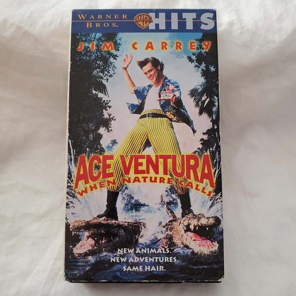 Warner Bros. | Media | Ace Ventura When Nature Calls Vhs 997 Wb Hits ...